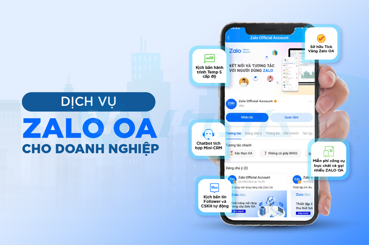 Zalo OA – Bí Quyết Xây Dựng Thương Hiệu Và Tăng Tốc Doanh Số Trực Tuyến